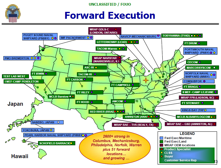 DLA Support in a Global Materiel Enterprise | Public Intelligence