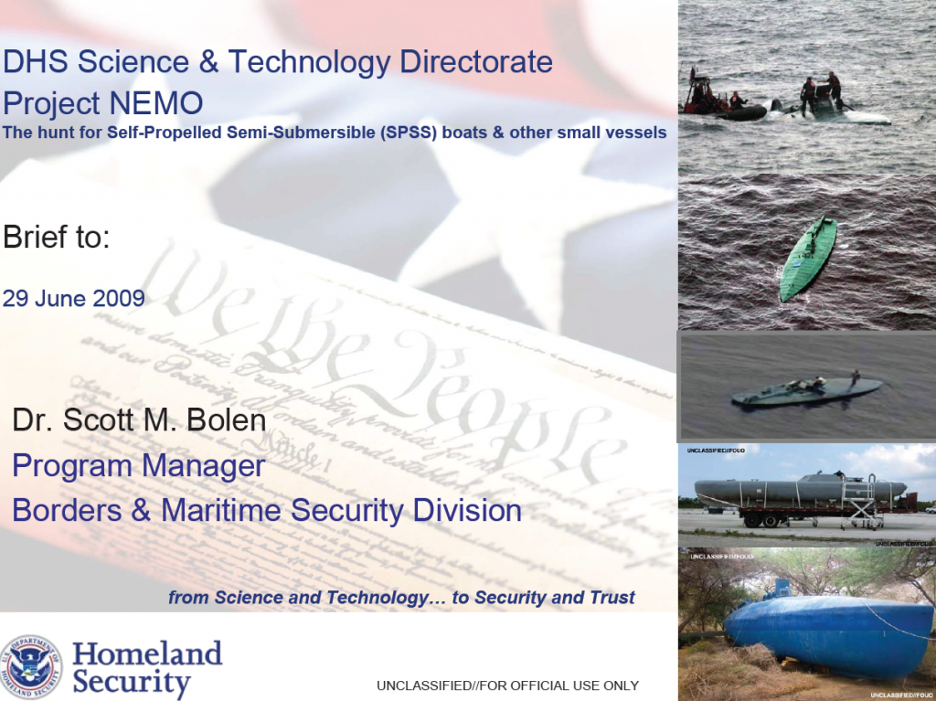 DHS Project Nemo Overview | Public Intelligence