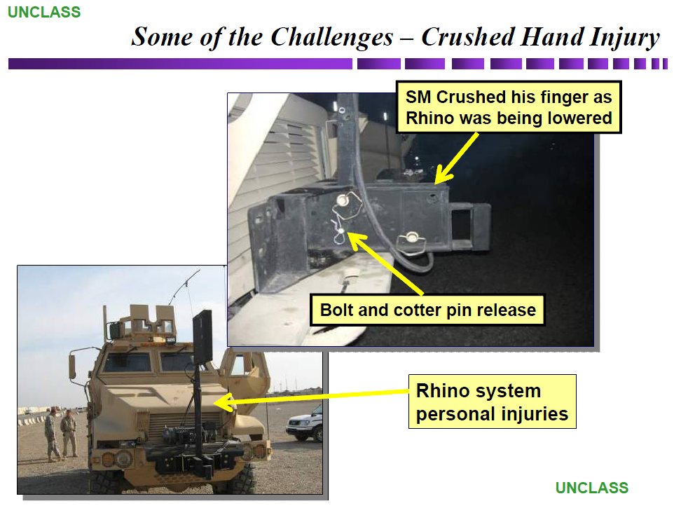 Mine Resistant Ambush Protected (MRAP) Vehicle Safety | Public Intelligence