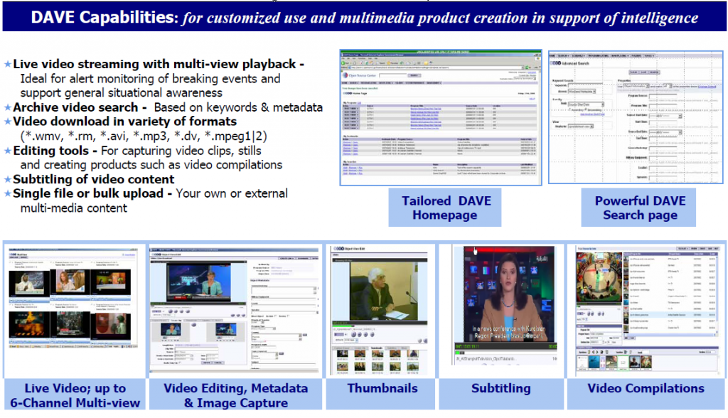 Open Source Center Digital Audio Video Enterprise Brochure | Public ...