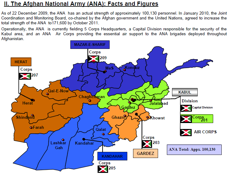 International Security Assistance Force (ISAF) and Afghan National Army ...
