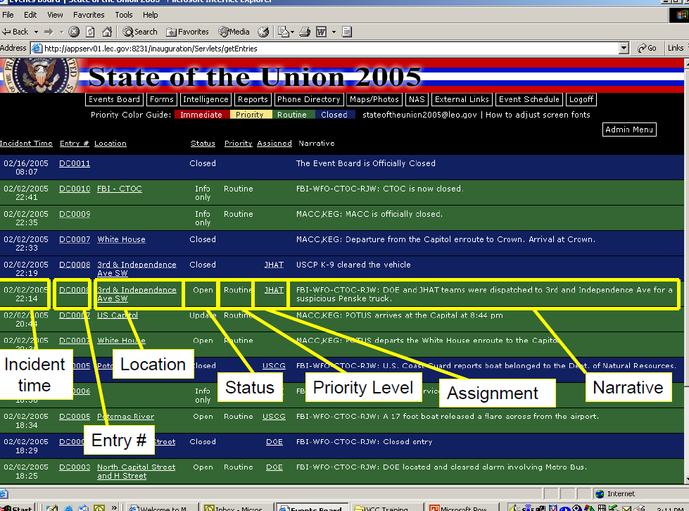 Law Enforcement Online Virtual Command Centers Brief | Public Intelligence