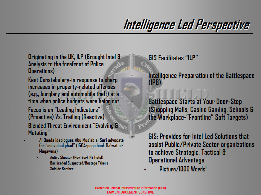 Silver Shield Nevada’s Approach to Critical Infrastructure Protection ...