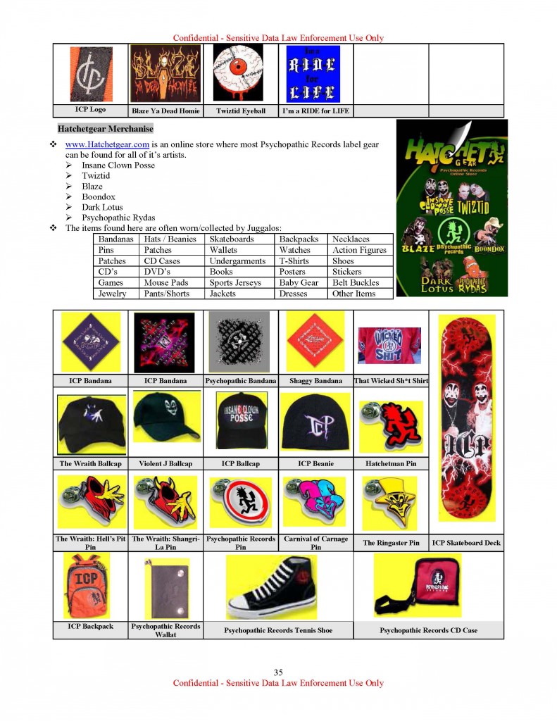 Confidential Montana Department of Corrections Gang Guide | Public ...