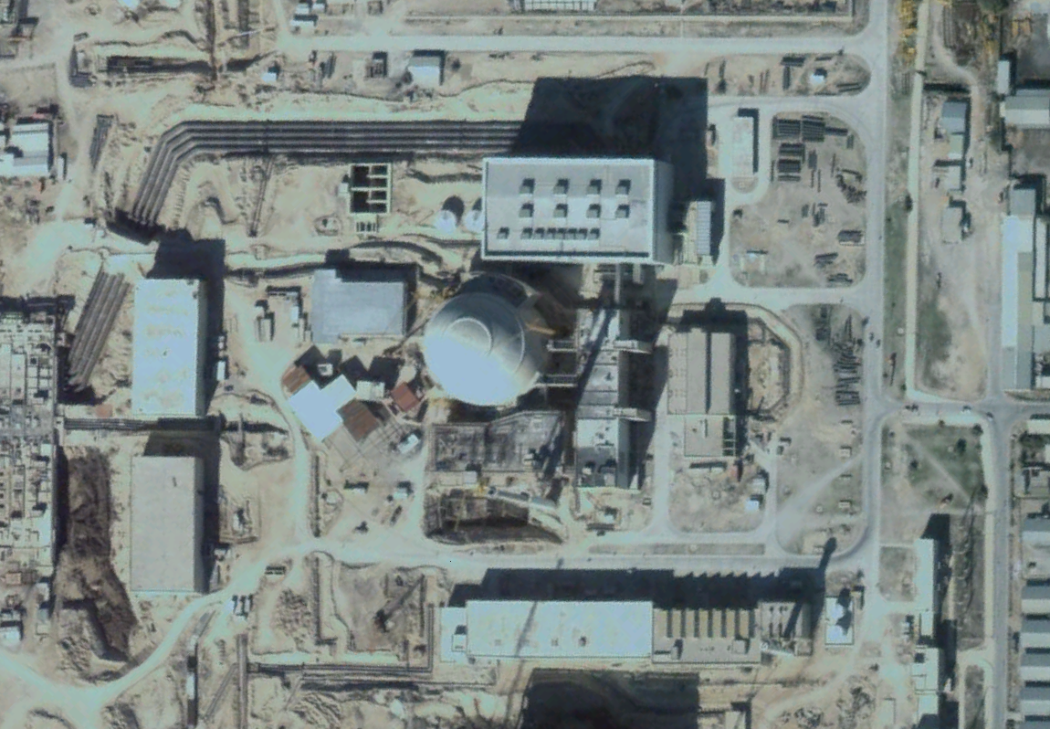 Iran Bushehr Nuclear Power Plant Reactor #1 Historical Imagery | Public ...