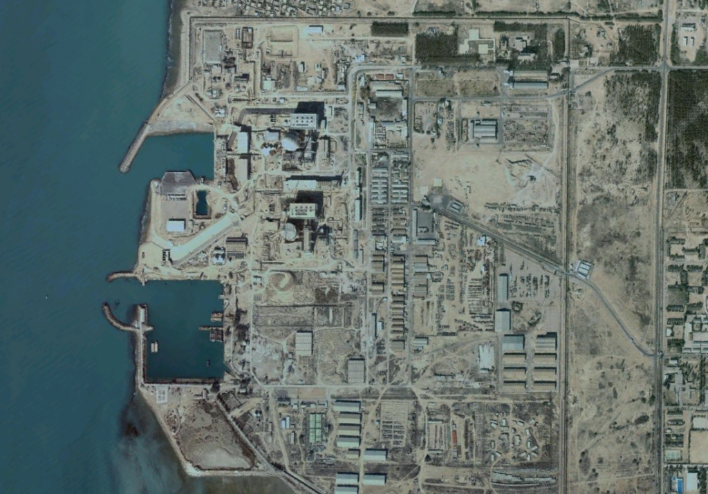 Iran Bushehr Nuclear Power Plant Reactor #1 Historical Imagery | Public ...
