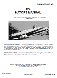 U.S. Navy Carrier Vessel Nuclear (CV/N) NATOPS Manual | Public Intelligence
