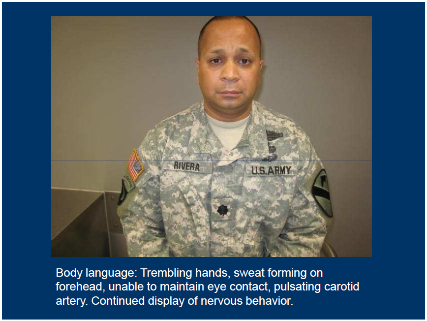 Customs and Border Protection Colombian US Army Imposter Briefing ...