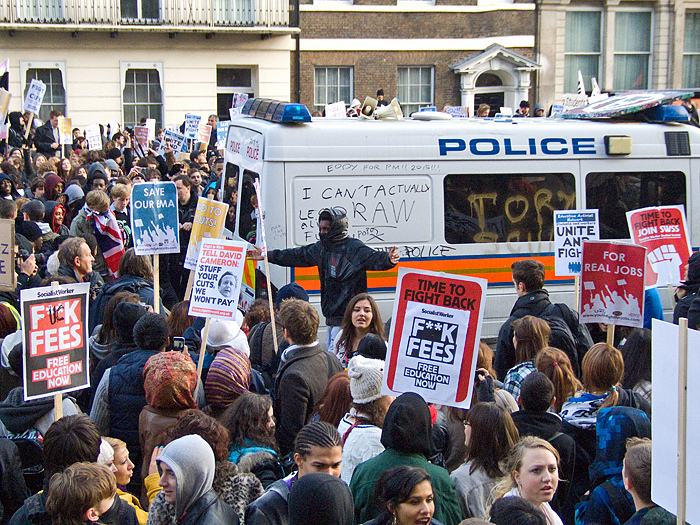 London Student Protest Photos November 24, 2010 | Public Intelligence