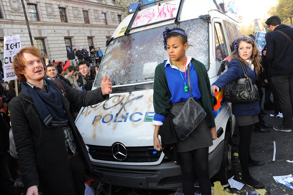 London Student Protest Photos November 24, 2010 | Public Intelligence