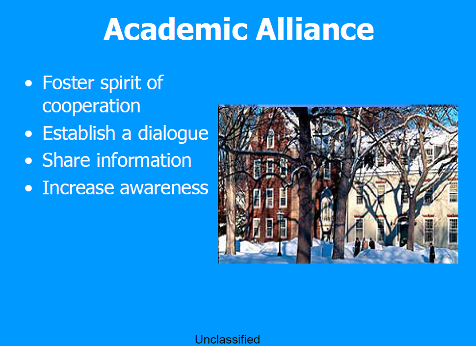 FBI Academic Alliance Counterintelligence Partnership Briefing | Public ...