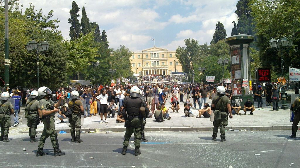 Greece Syntagma Square Protest Photos June 2011 | Public Intelligence