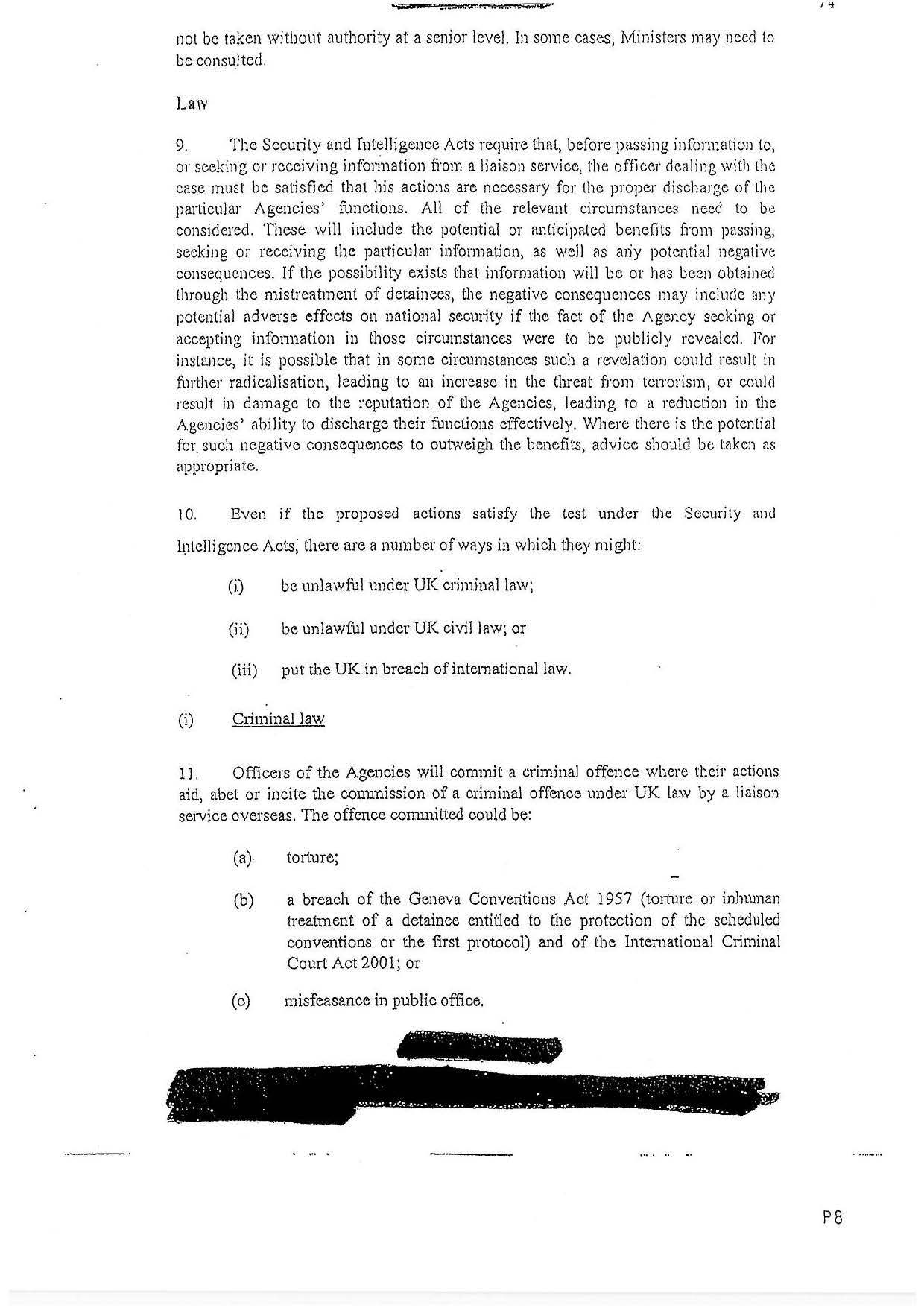 UK MI5/MI6 “Top Secret” Policy for Gaining Intelligence From Detainees ...