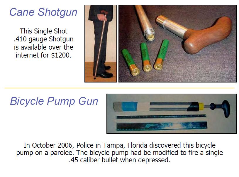 L.A. County Sheriff Improvised/Disguised Weapons Guide | Public ...