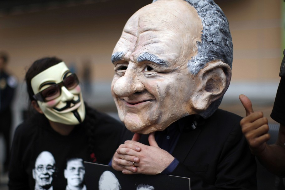 Anonymous Guy Fawkes Mask Global Protest Photos | Public Intelligence