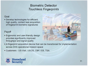 DHS Social Network Analysis, Behavioral Threat Detection, Biometrics ...