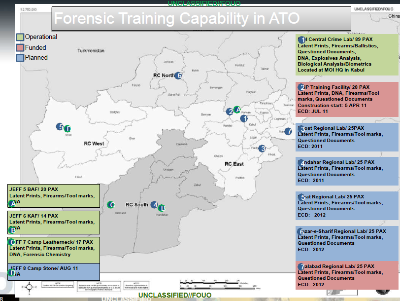(U//FOUO) U.S. Army Ballistics, DNA, Fingerprint Forensic Support in ...