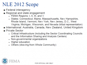 National Level Exercise 2012 Will Focus on Cyber Attacks Against ...