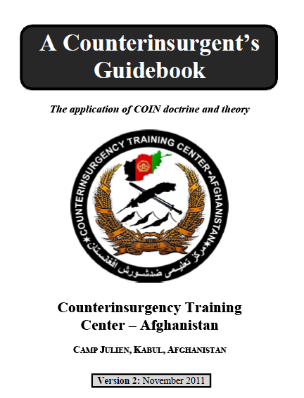 U.S. Army Counterinsurgency Training Center – Afghanistan ...