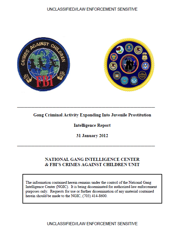 (U//LES) FBI-NGIC Gang Criminal Activity Expanding Into Juvenile ...