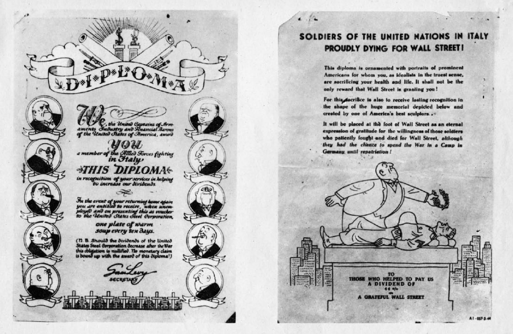 World War II German Propaganda Leaflets Photos | Public Intelligence