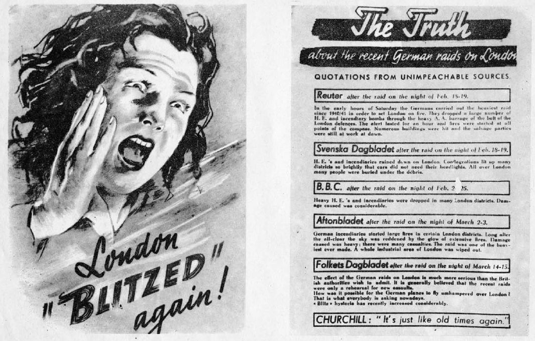 World War II German Propaganda Leaflets Photos | Public Intelligence