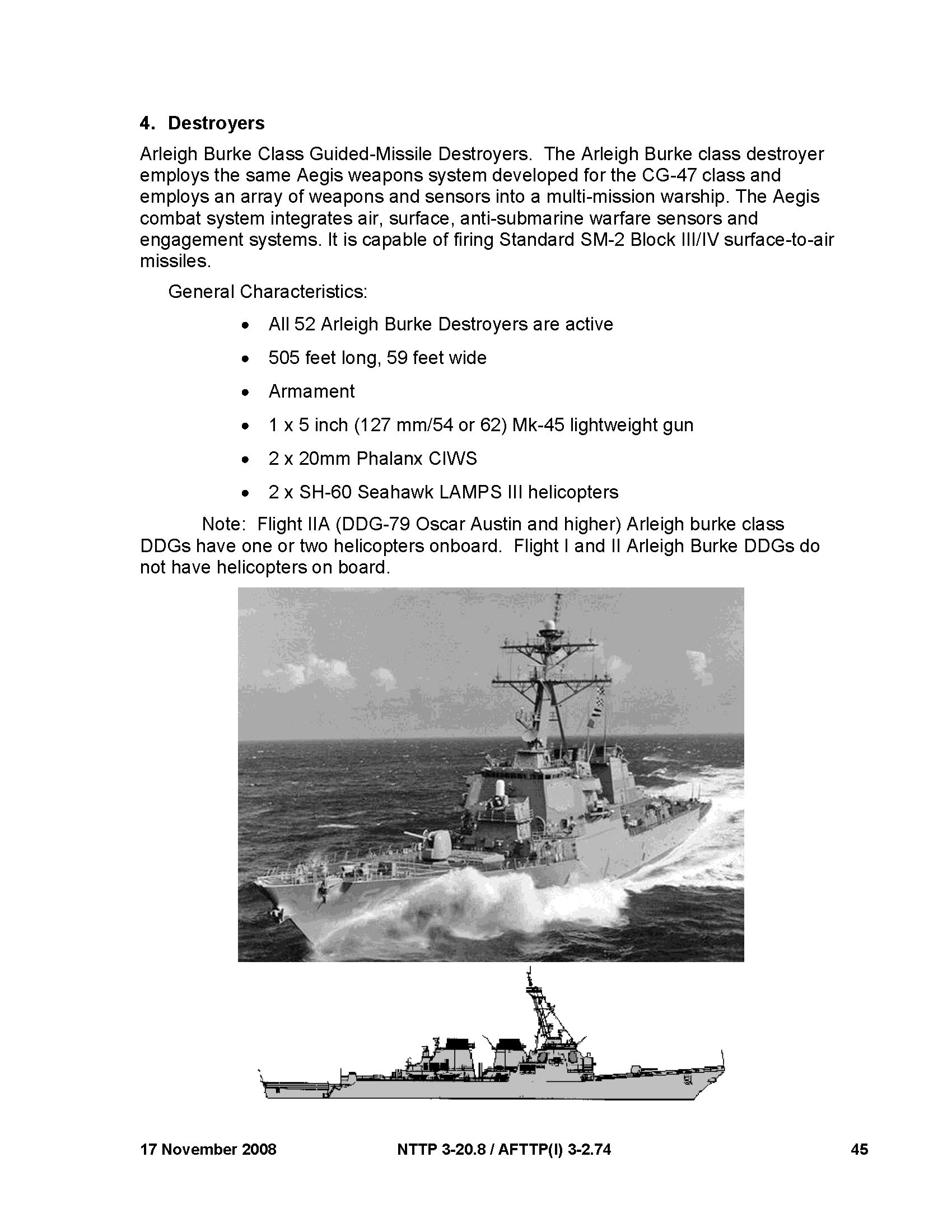 Restricted U.S. Military Multi-Service Air Operations in Maritime ...