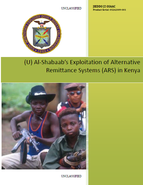 JIEDDO Report: Al‐Shabaab’s Exploitation of Alternative Remittance ...