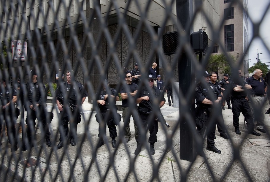 Republican National Convention 2012 Protest Police State Photos ...
