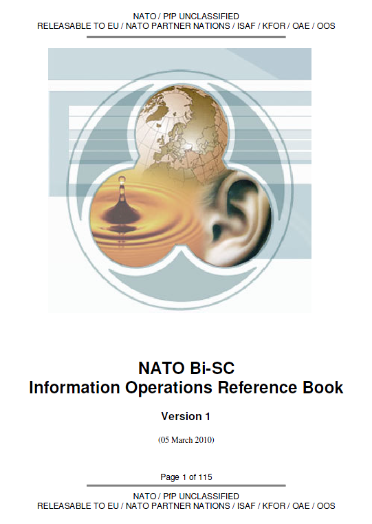 NATO Bilateral Strategic Command Information Operations Reference Book ...
