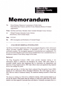 Minnesota Police Investigation of Officers Providing Drugs to Occupy ...
