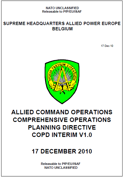 NATO Comprehensive Operations Planning Directive | Public Intelligence