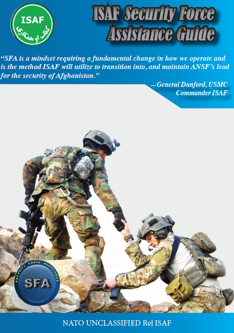 ISAF Security Force Assistance Guide | Public Intelligence