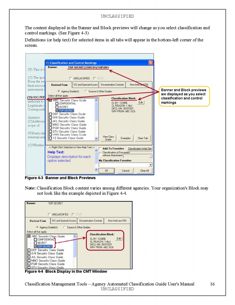 CIA Classification Management Tools Agency Automated Classification ...
