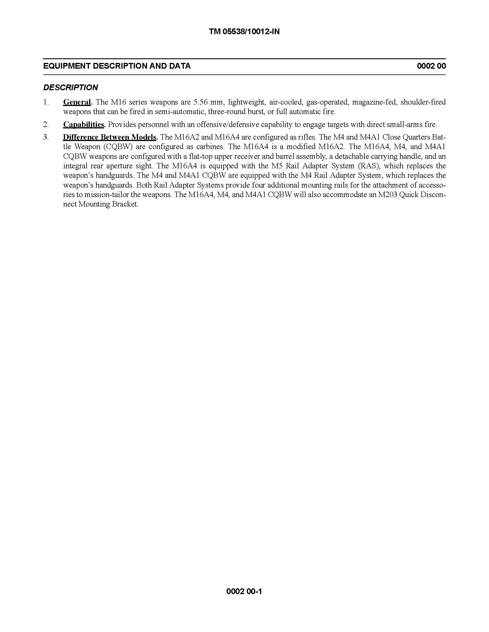 (U//FOUO) U.S. Marine Corps M16/M4 Maintenance Manual | Public Intelligence
