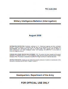 (U//FOUO) U.S. Army Military Intelligence Battalion Interrogation ...
