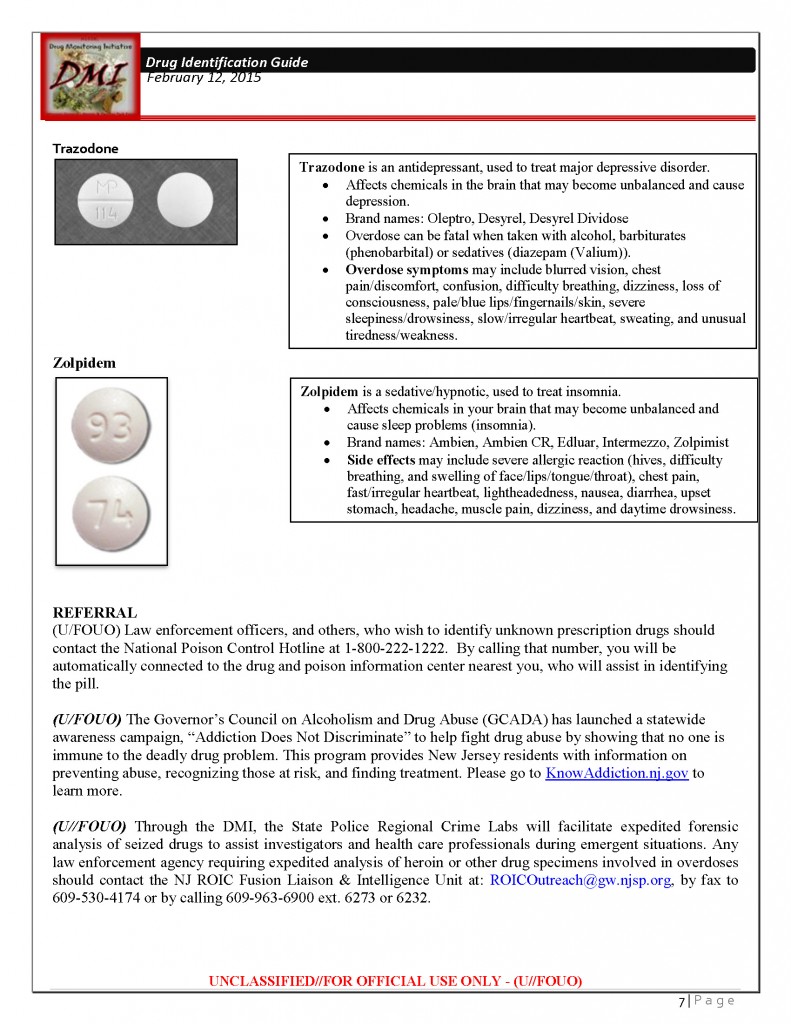 (U//FOUO) New Jersey Fusion Center Drug Monitoring Initiative (DMI ...