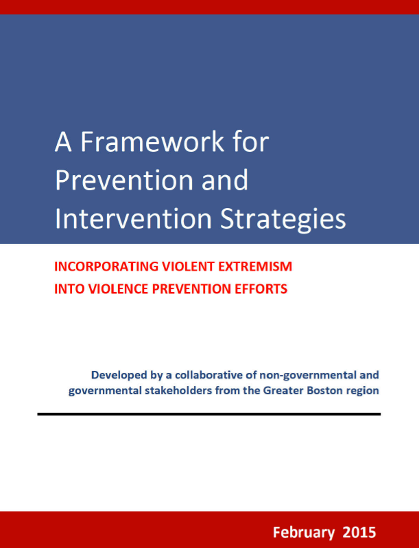 Massachusetts U.S. Attorney’s Office Framework for Countering Violent ...
